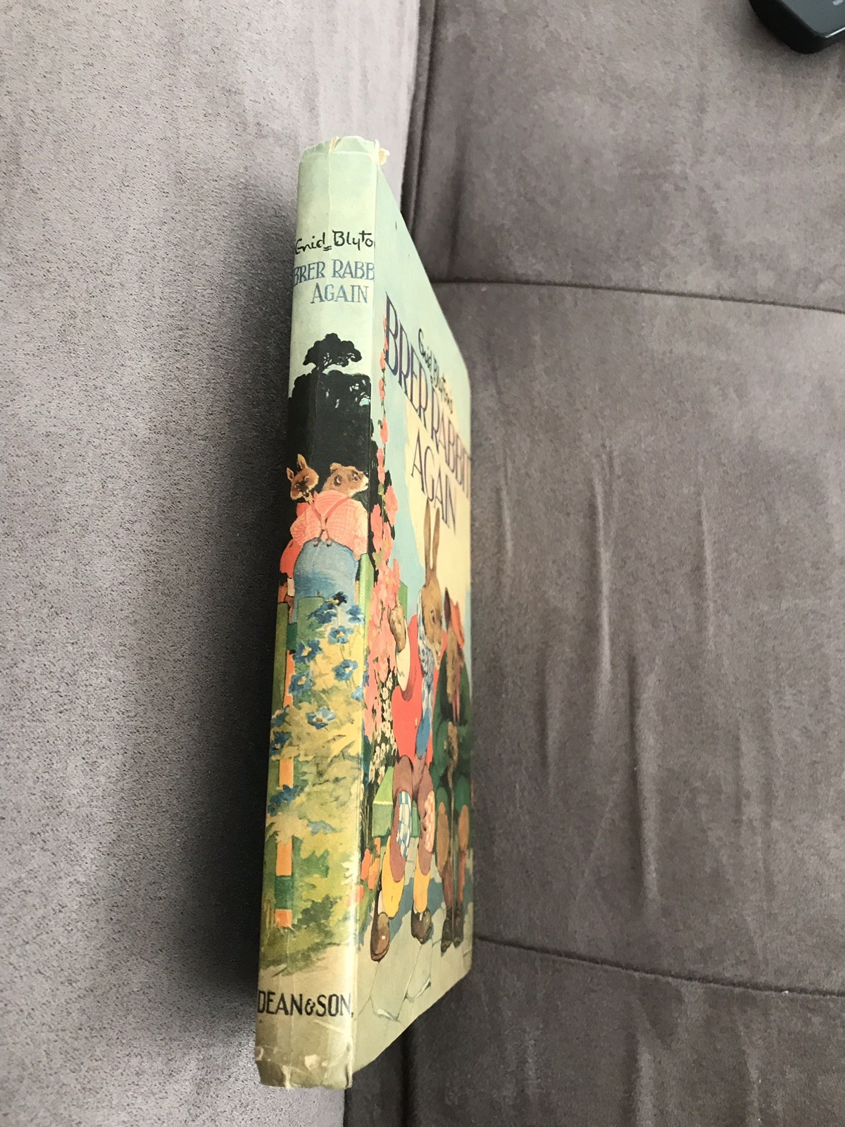 VINTAGE 1963 BRER RABBIT AGAIN BY ENID BLYTON HARDCOVER BOOK - FAMOUS ...