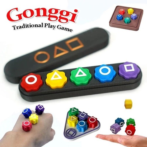 Gonggi Traditional Korean Tossing Game Pebble Jack Stone Set Hand Toy ...
