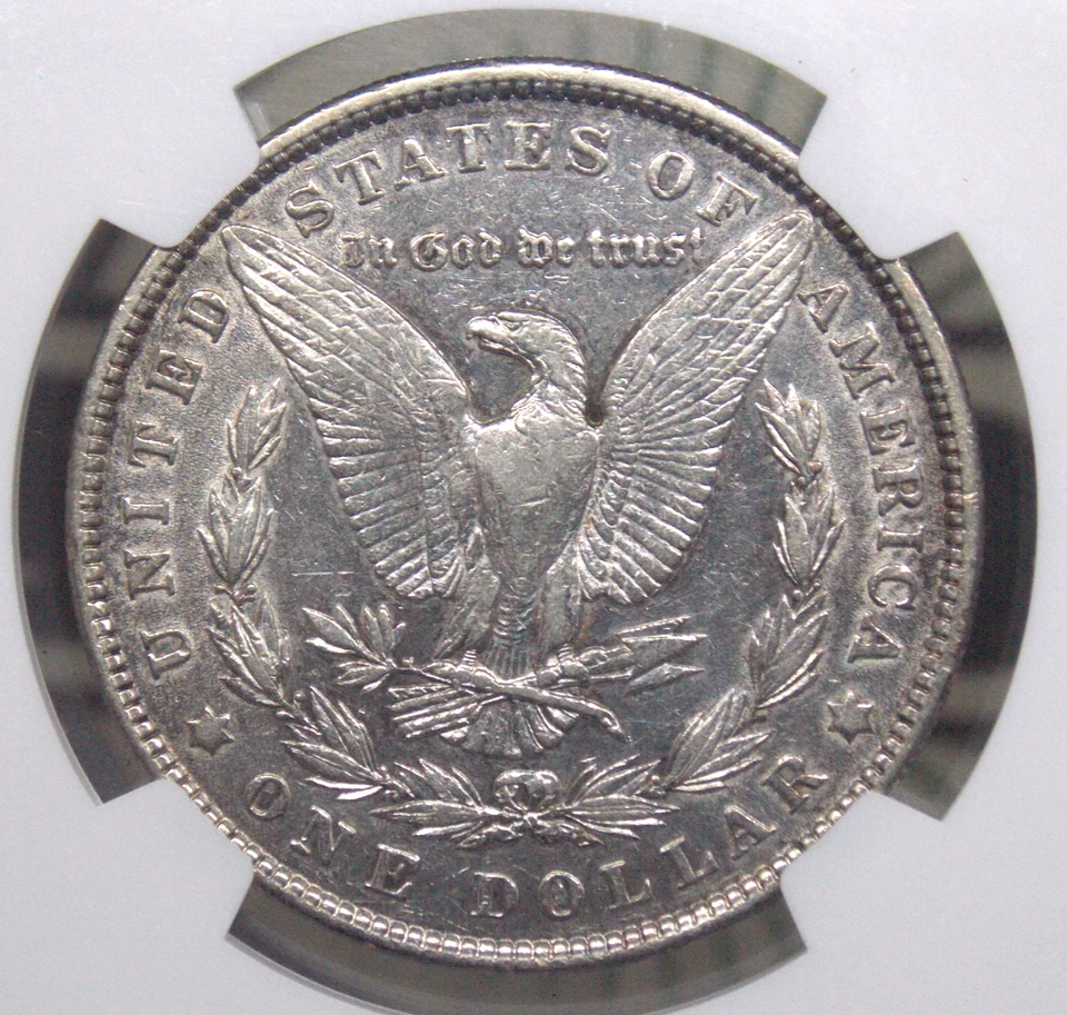 1901 "P" Morgan SILVER Dollar $1 NGC XF45 #017 Extra Fine ECC&C, Inc ...