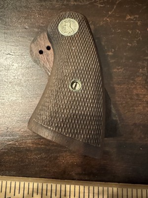 Vintage Factory Colt Python Service Wood Grips, 3.5” inch Take Offs | eBay