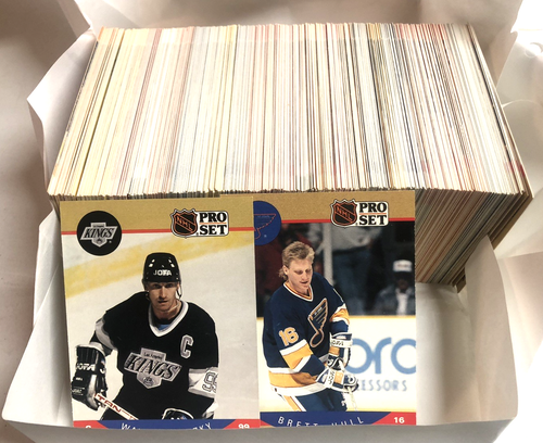 5-Sets of 1990-91 Pro Set Hockey Series 1 Complete Set (1-405) approx ...