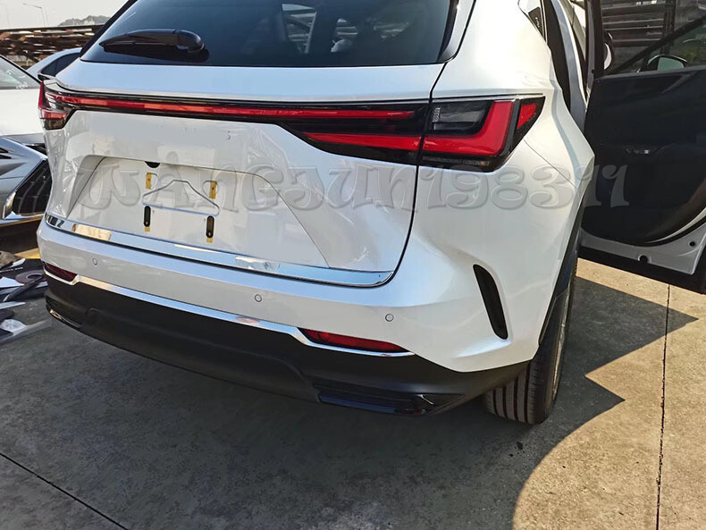 For Lexus 2022-2024 NX 250 350 350h Chrome Steel Rear Bumper Molding ...