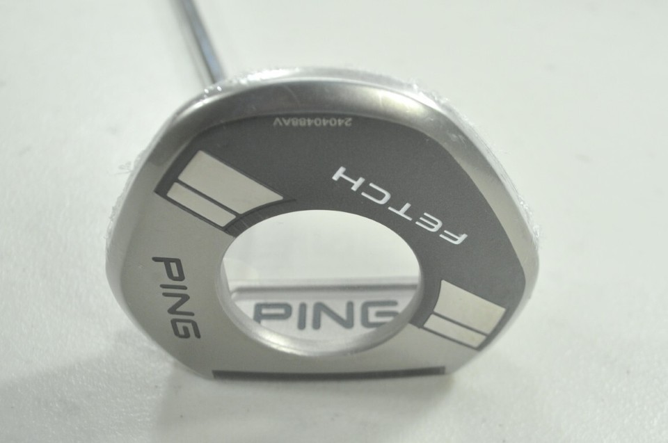 Ping Fetch 2024 35" Putter Right Slight Arc Steel with Head Cover NEW ...