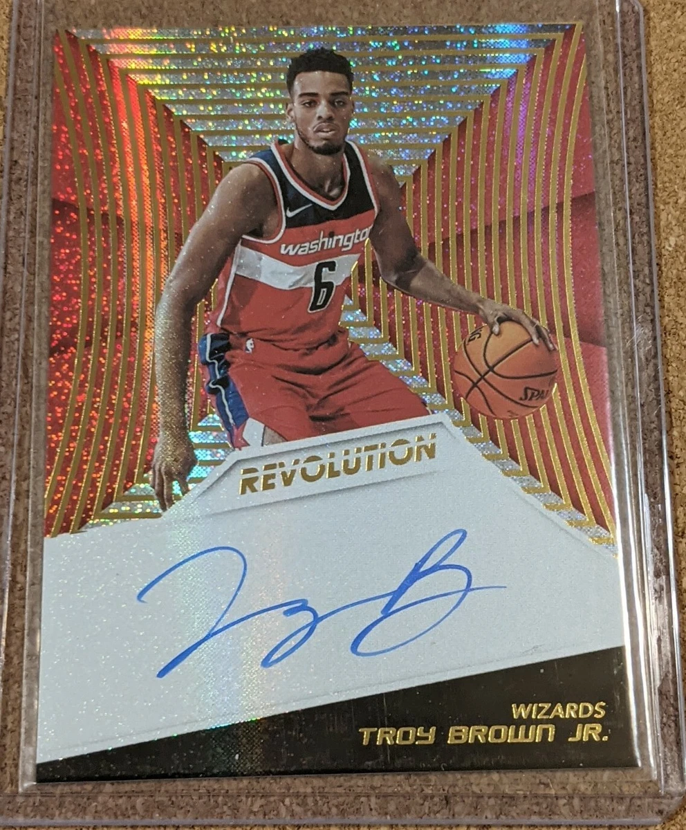 Troy Brown Autograph