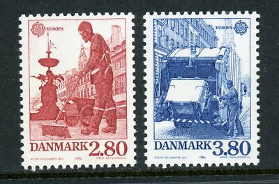 Denmark Scott #826-827 MNH Europa 1986 CV$6+ | eBay
