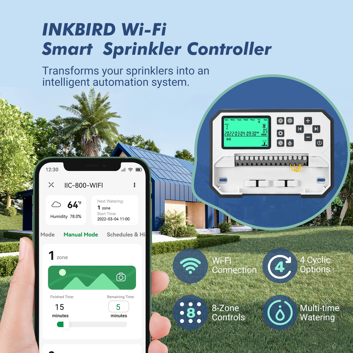 Lawn Sprinkler System Controllers