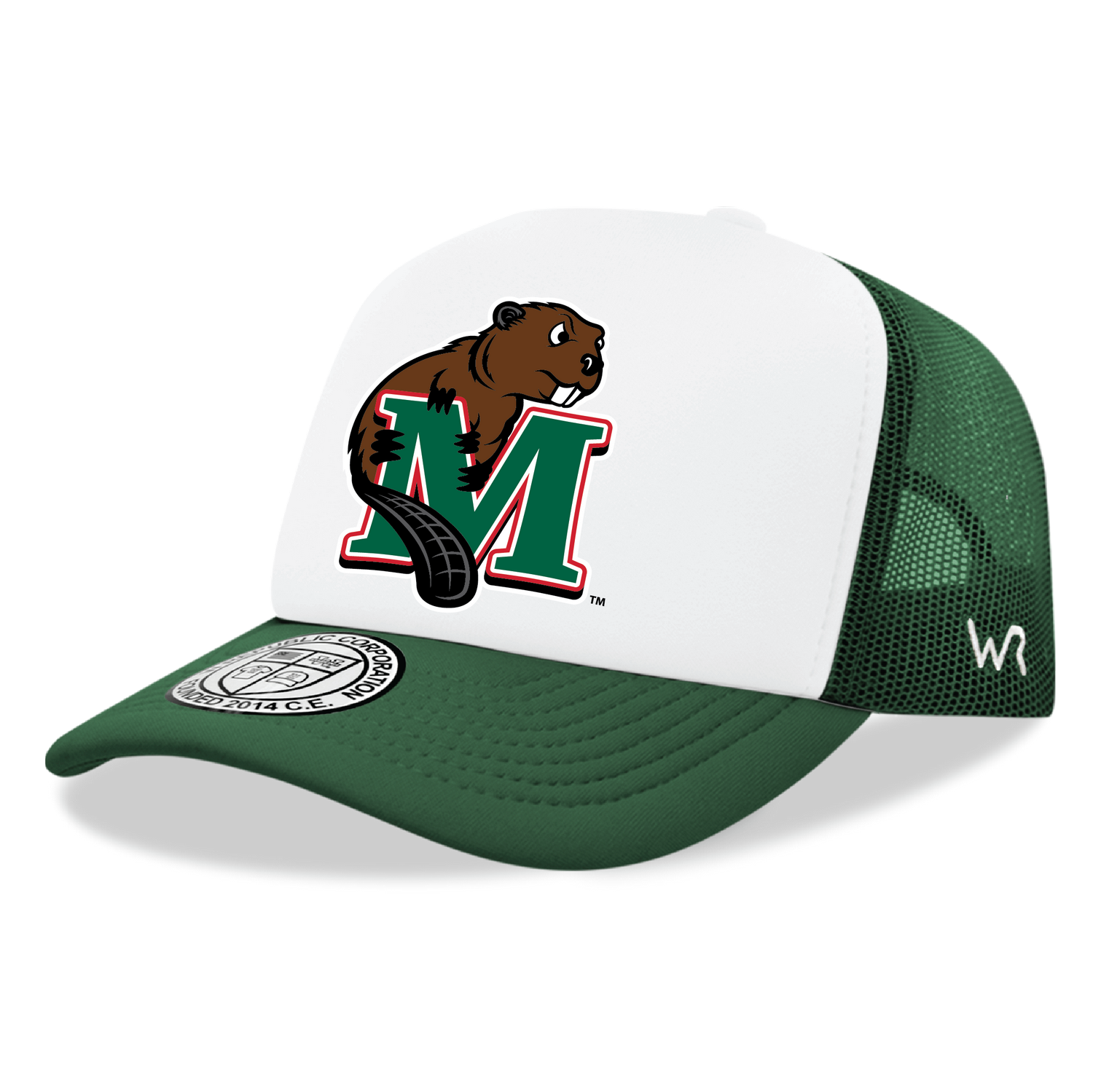 Minot State University Beavers Trucker Mesh Snapback Jumbo Cap | eBay