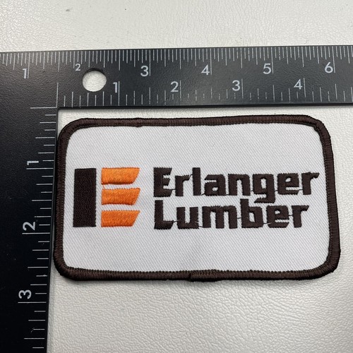 ERLANGER LUMBER Advertising Patch 28RU | eBay