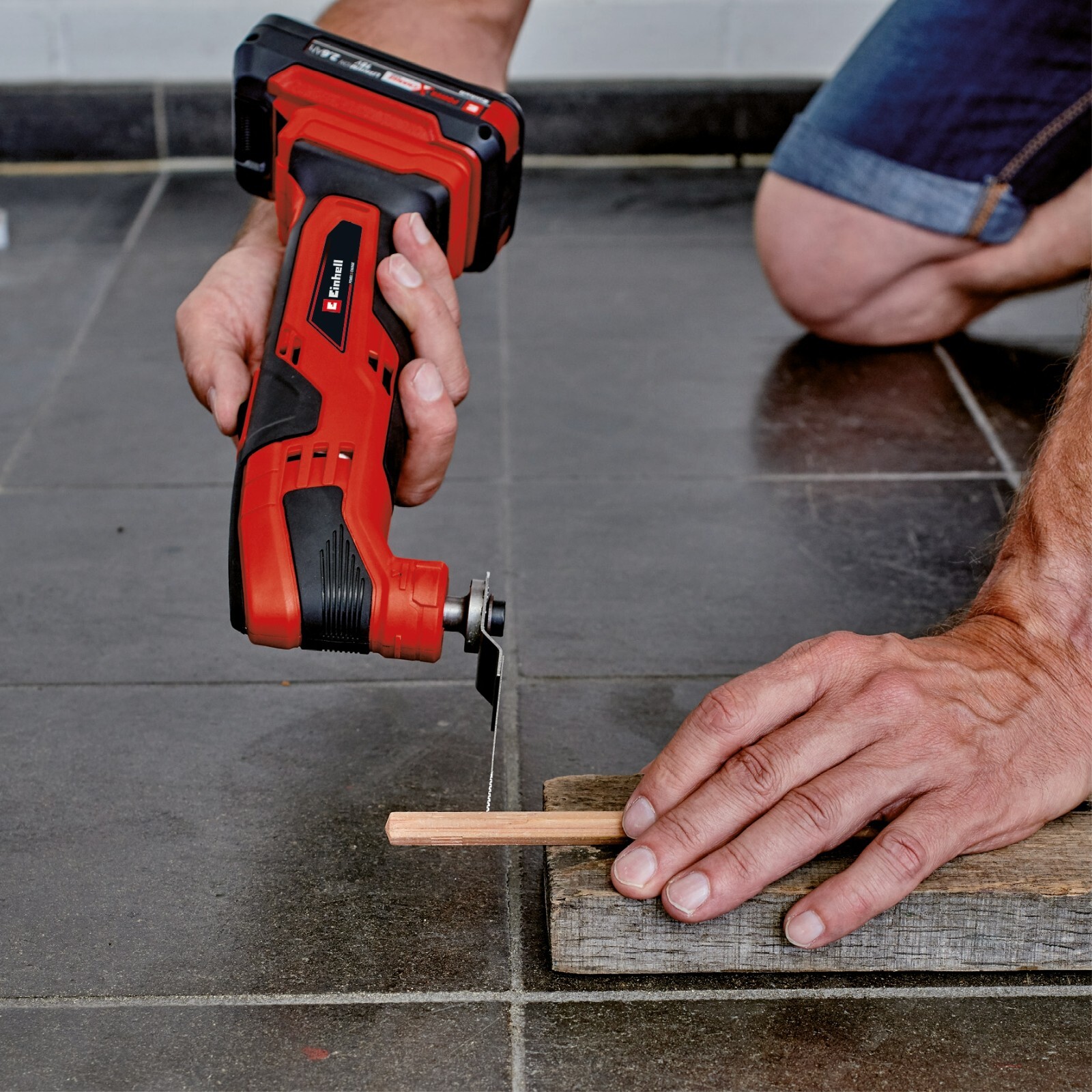 Einhell Cordless Multi Tool 18V With Accs TC-MG 18 Li Power X-Change ...