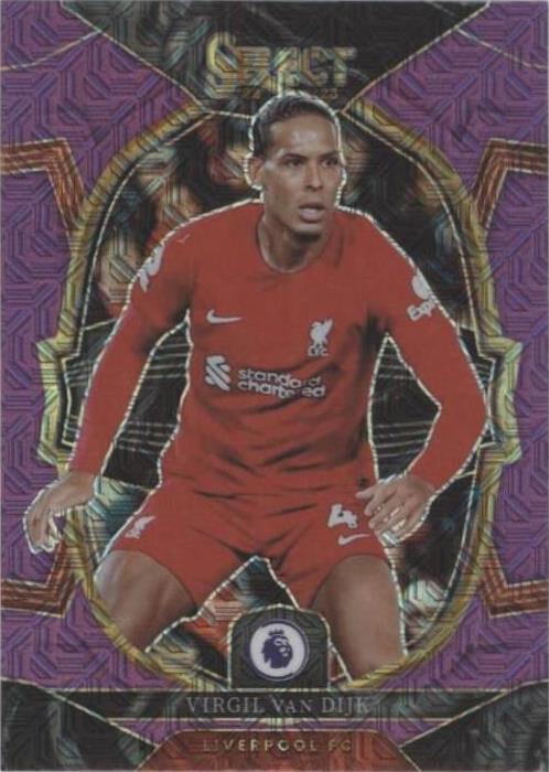 2022-23 Panini Select Premier League - Terrace Virgil Van Dijk #60 ...