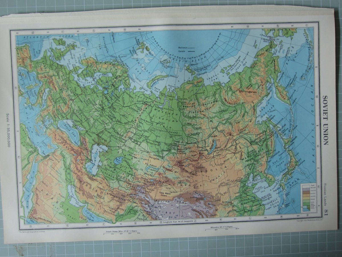 Siberian Desert Map