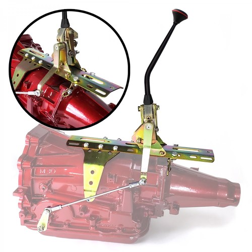 Side Shift Transmission Shifter Kit w/ 12 Black Arm for GM 4L80E | eBay