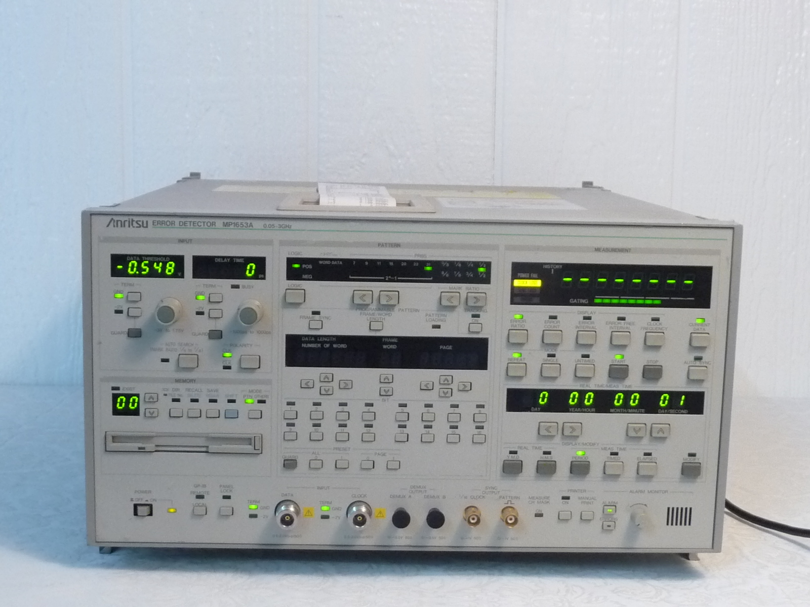 Anritsu MP1653A Error Detector 0.05-3GHz | eBay