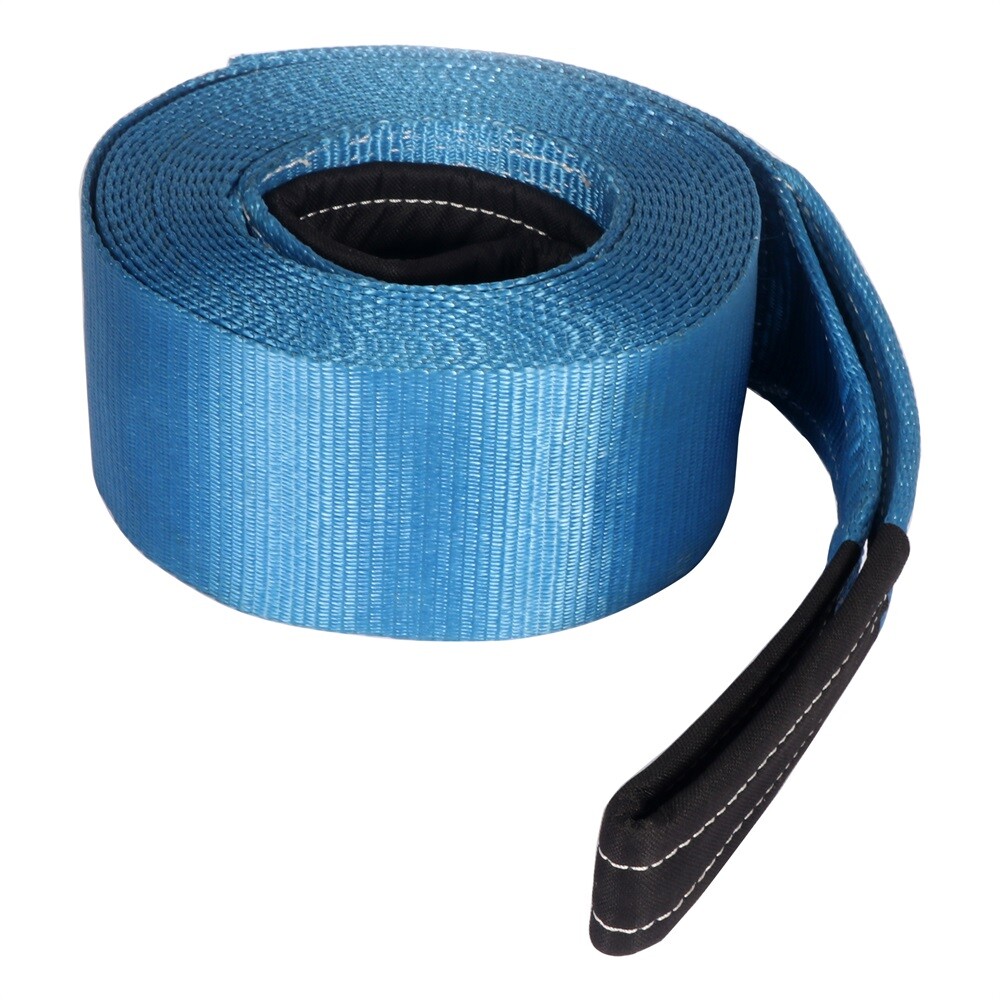 Tow Loop Strap Rope Recovery Chain Tow Towing Blue 4X4 4" X 30' Heavy ...