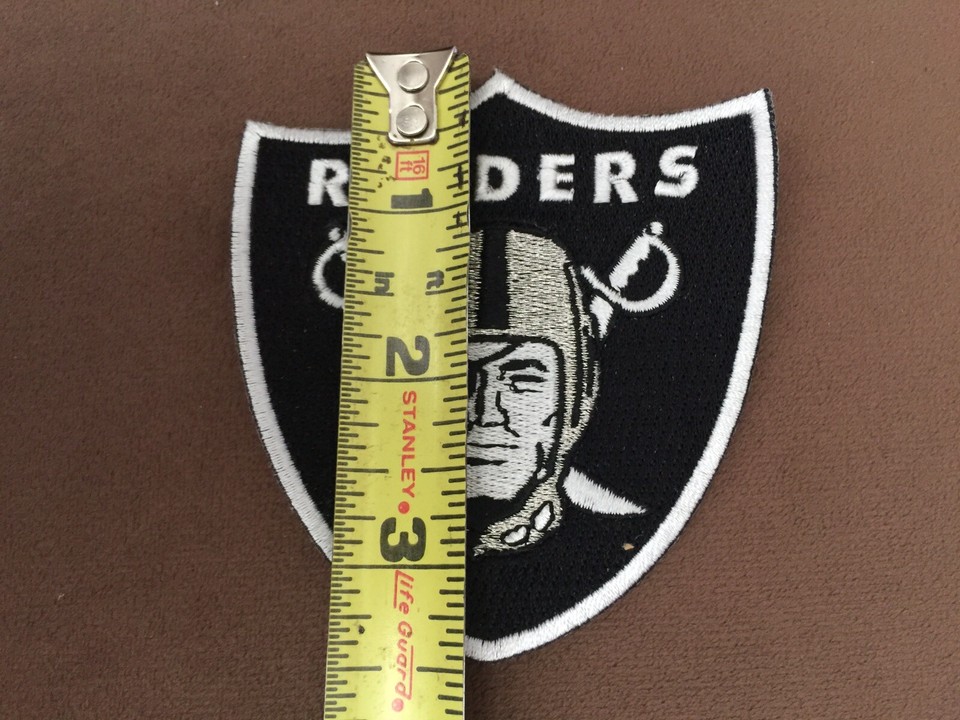 Oakland Raiders Patch Iron-on / Size: 3.5” x 3.25” | eBay