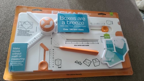 NEW Fiskars Boxes Are A Breeze Over 100 Box Sizes BOX MAKING TOOLS (I ...