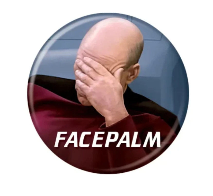 Captain Picard Facepalm