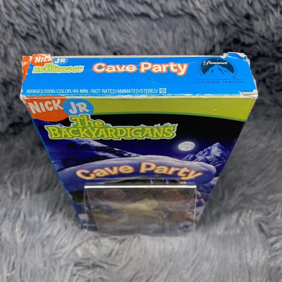 The Backyardigans Cave Party VHS Tape 2006 Nick Jr Nickelodeon Late ...