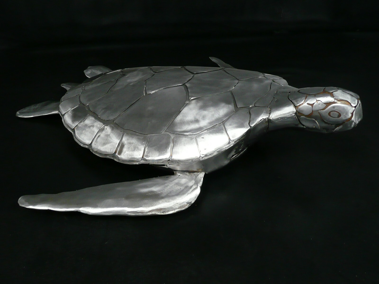 Handmade Welded Steel Sea Turtle Sculpture - made to order | eBay UK