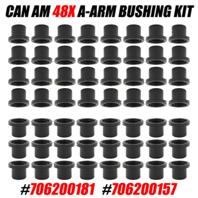 48PCS A-Arm Bushings Kit For Can Am Renegade Outlander 800 Commander ...