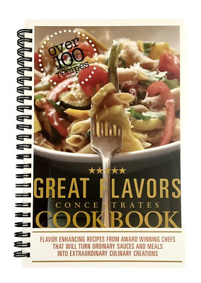 Great Flavors Concentrates Cookbook by Bob Warden (2011) Paperback NEW ...