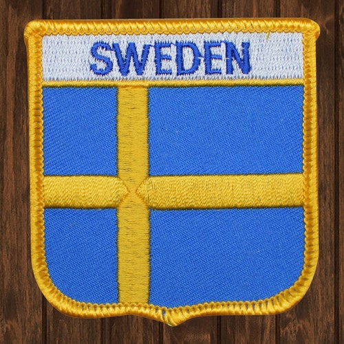 Sweden Embroidered Patch — Iron On | eBay