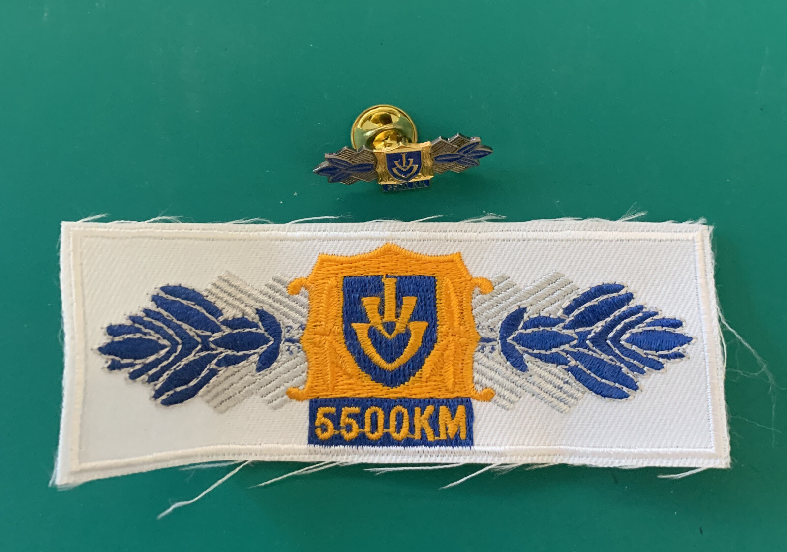 IVV Internationaler Volkssportverband Germany Walking Club 5500K Patch ...
