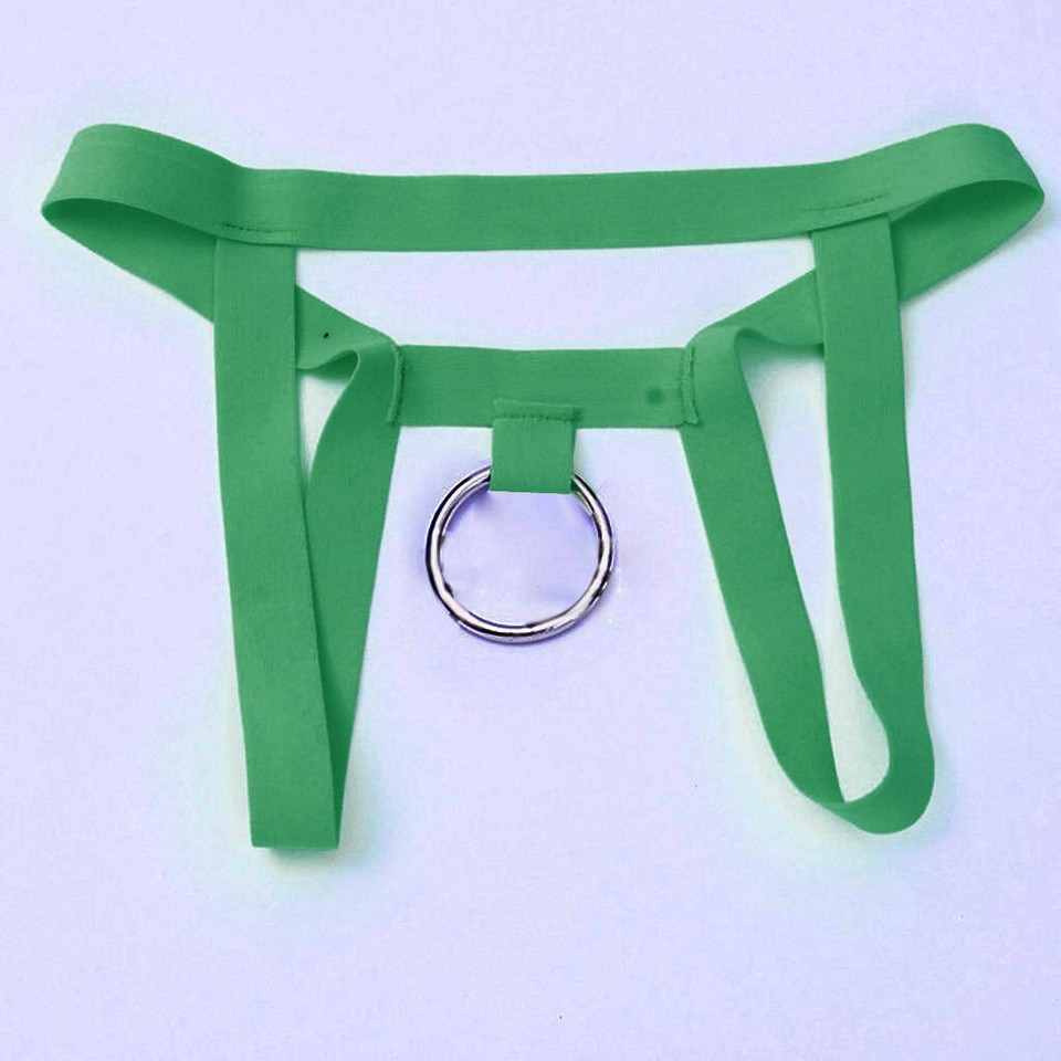 Men's Fashion Sretch G-string T-back Micro Thong Briefs Sexy Cop Outfit ...