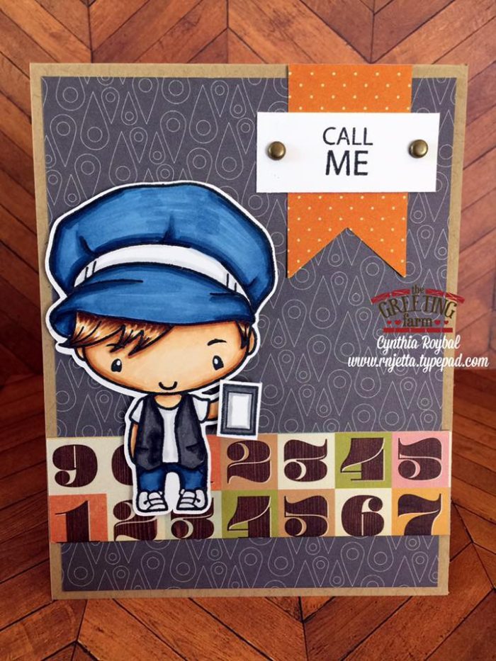 CALL ME IAN STAMPS & DIES-The Greeting Farm-Stamping Craft-Photopolymer ...