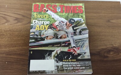 BASS Times Magazine July 2013 Edwin Evers Cover, Picking Plastics | eBay