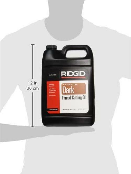 Ridgid 70830 Dark Thread Cutting Oil, 1 Gallon of Dark Pipe Threading ...