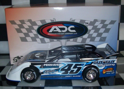 KYLE HARDY #45 SLR RACING 2023 1/24 ADC DIRT LATE MODEL DIECAST CAR ...
