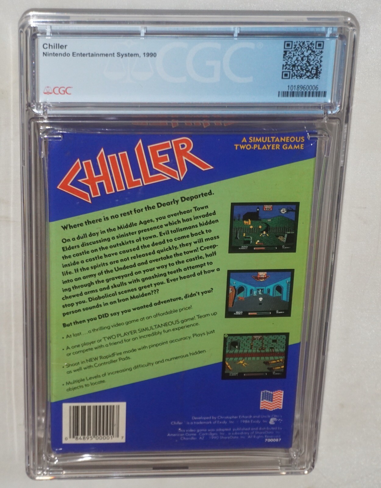 Chiller (Nintendo Entertainment System, 1990) for sale online | eBay