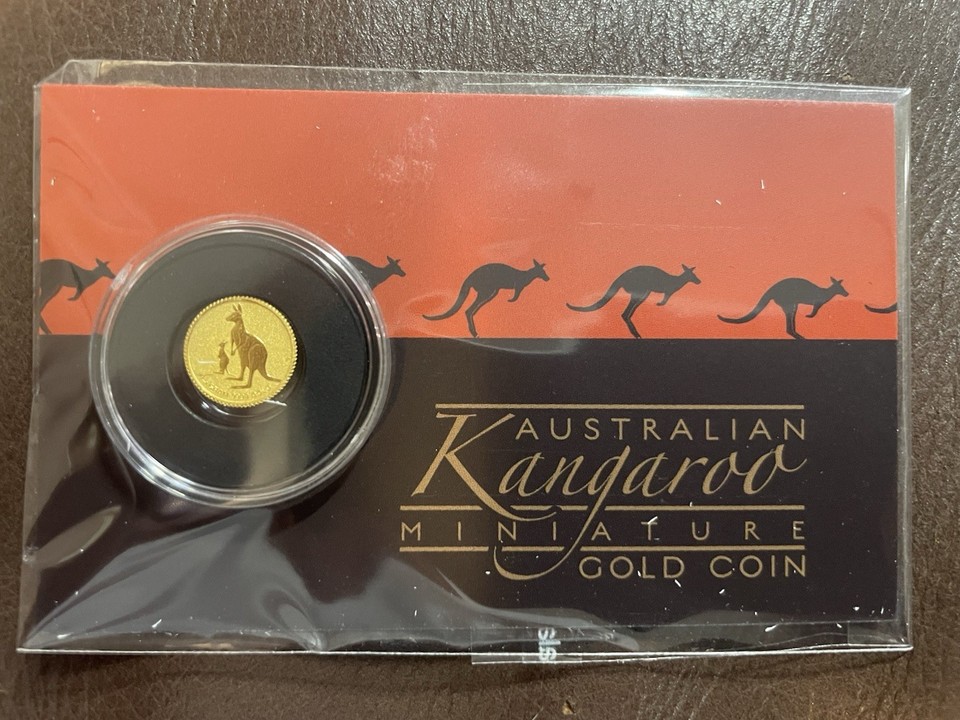 Australian Mini Roo 2020 1/2 Gram .9999 Gold Bullion Kangaroo $2 Coin ...