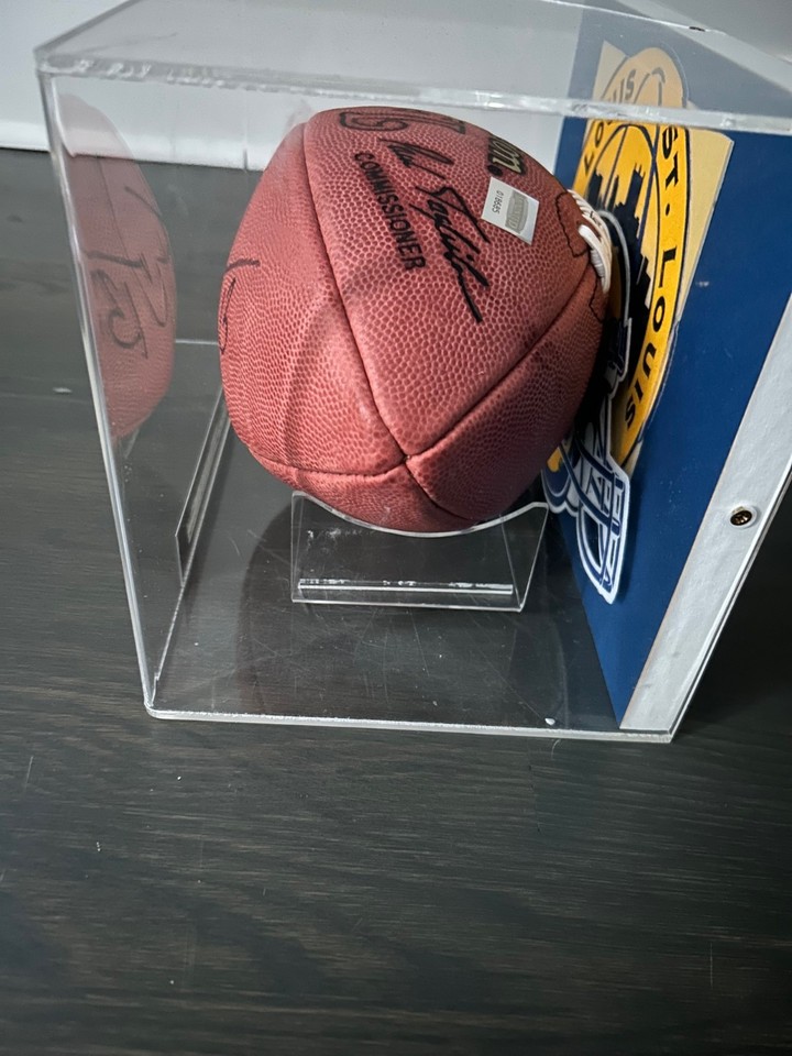 Kurt Warner Autographed Signed NFL Football St Louis Rams ...