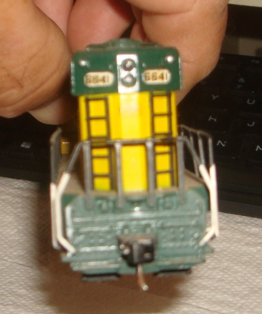 HO. VINTAGE ATLAS. SD9. CNW ENGINE # 6641 | eBay