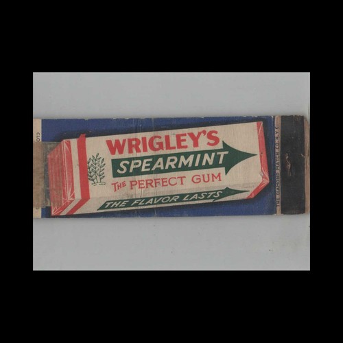 Full Length Matchbook Cover Wrigley's Spearmint Gum Cartoon #9 | eBay