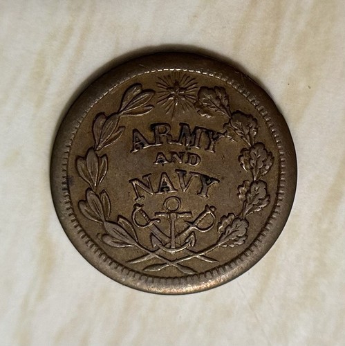 ND (1861-1865) USA The Federal Union Army and Navy Civil War Token | eBay