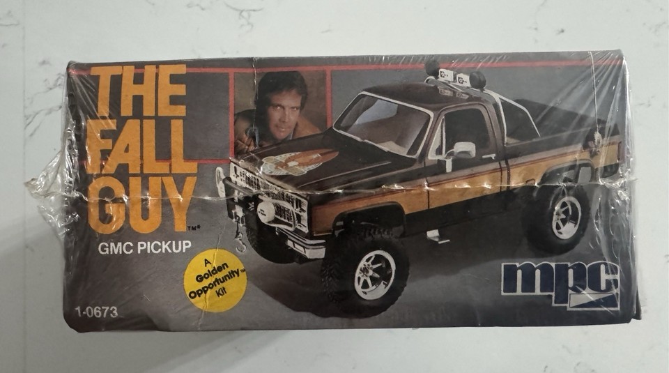mpc THE FALL GUY GMC Pickup 1/25 Model 1-0673 Vintage 1982. Factory ...