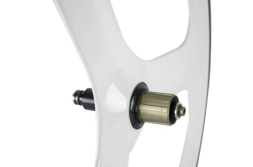 700C Road Bike Full Carbon Tri Spoke Wheelset Clincher Tubular 23*70mm ...