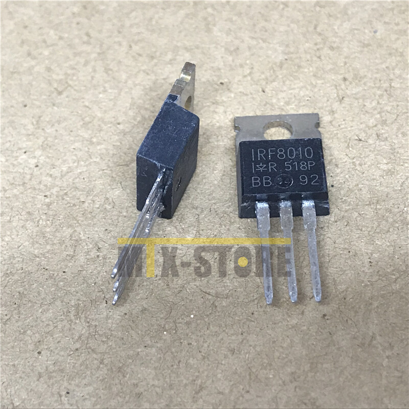 1PCS IRF8010 IRF8010PBF MOSFET N-CH 100V 80A 3-Pin(3+Tab) TO-220AB Tube ...