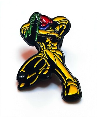 Nintendo Metroid SAMUS ARAN Collector Tie Backpack Enamel Pin | eBay