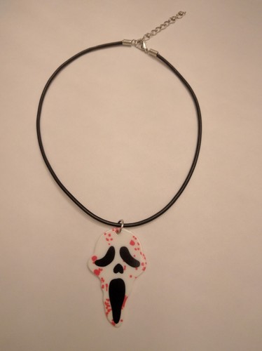 Scream Ghostface Halloween Pendant Choker Necklace Gothic | eBay