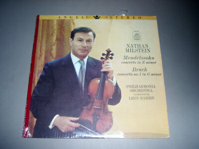 Nathan Milstein Mendelssohn Concerto Bruch Concerto Angel S 35730 ...