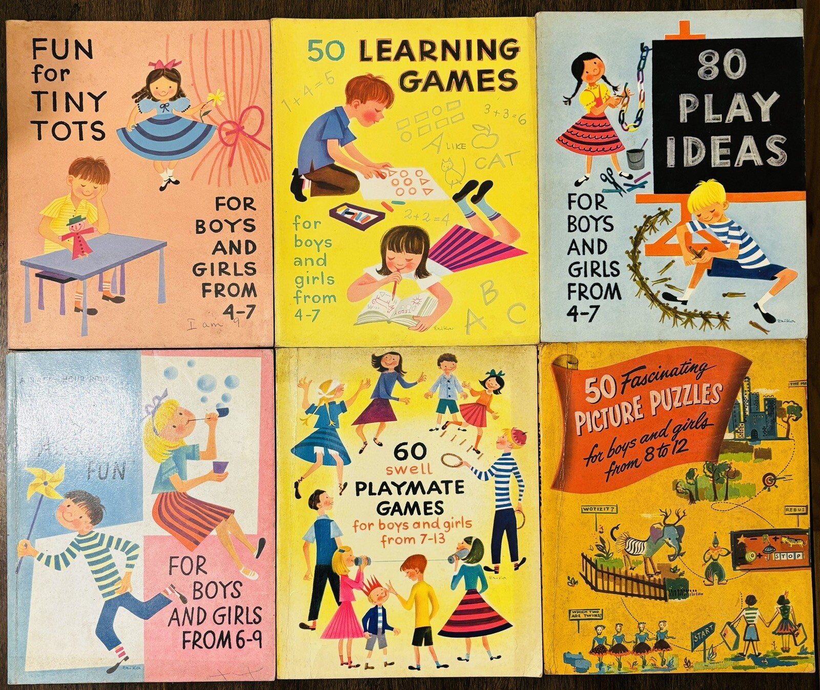 Vintage 1949 Happy Hour Books Hart Publishing Co. (Lot of 6) | eBay