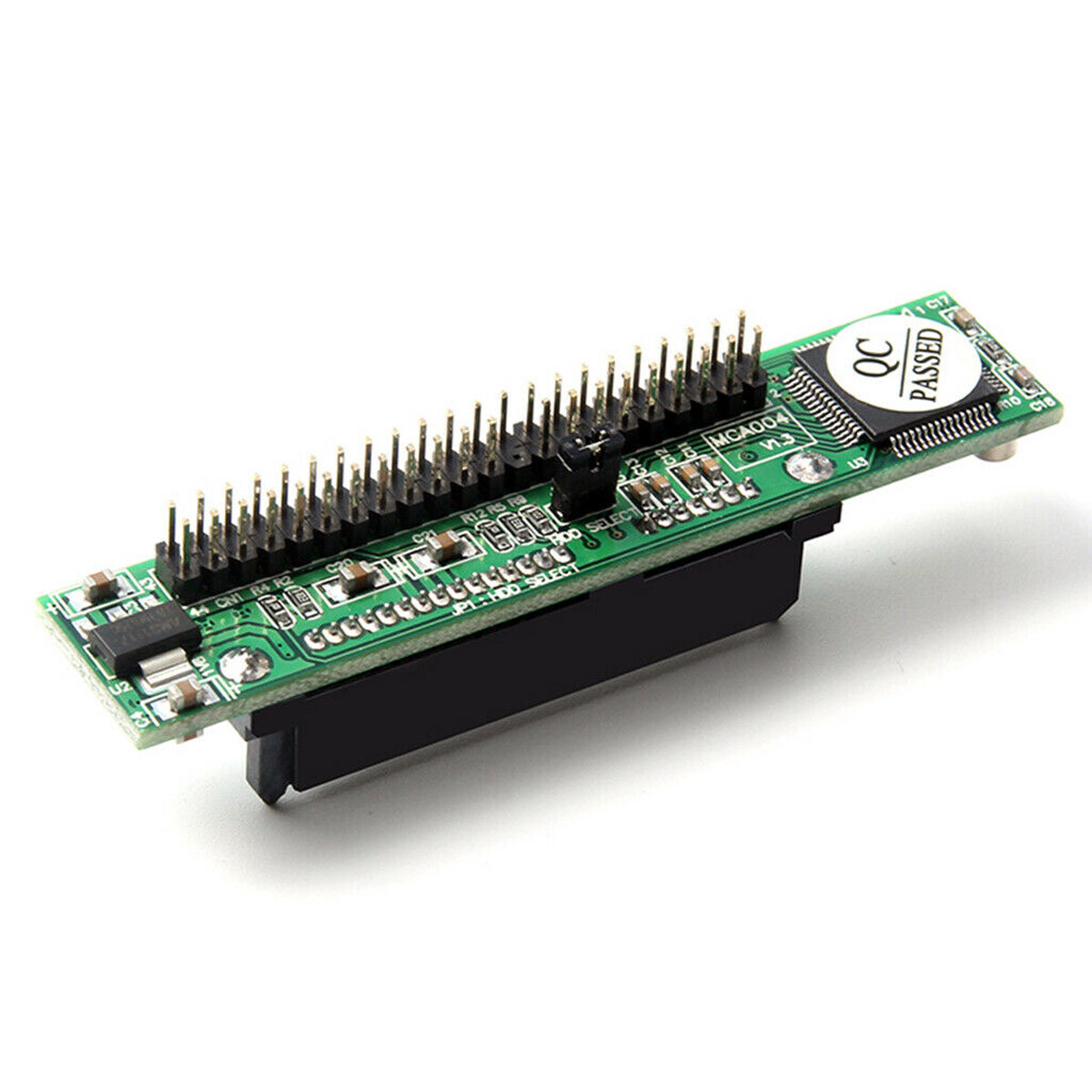 2.5" IDE Hard Drive Laptop Female to 44Pin Male HDD SDD SATA Adapter ...