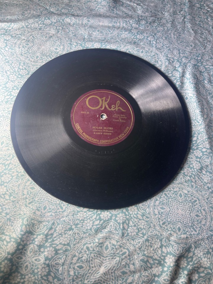 OKEH Record 78 rpm 4812 AGGRAVATIN PAPA / SUGAR BLUES | eBay
