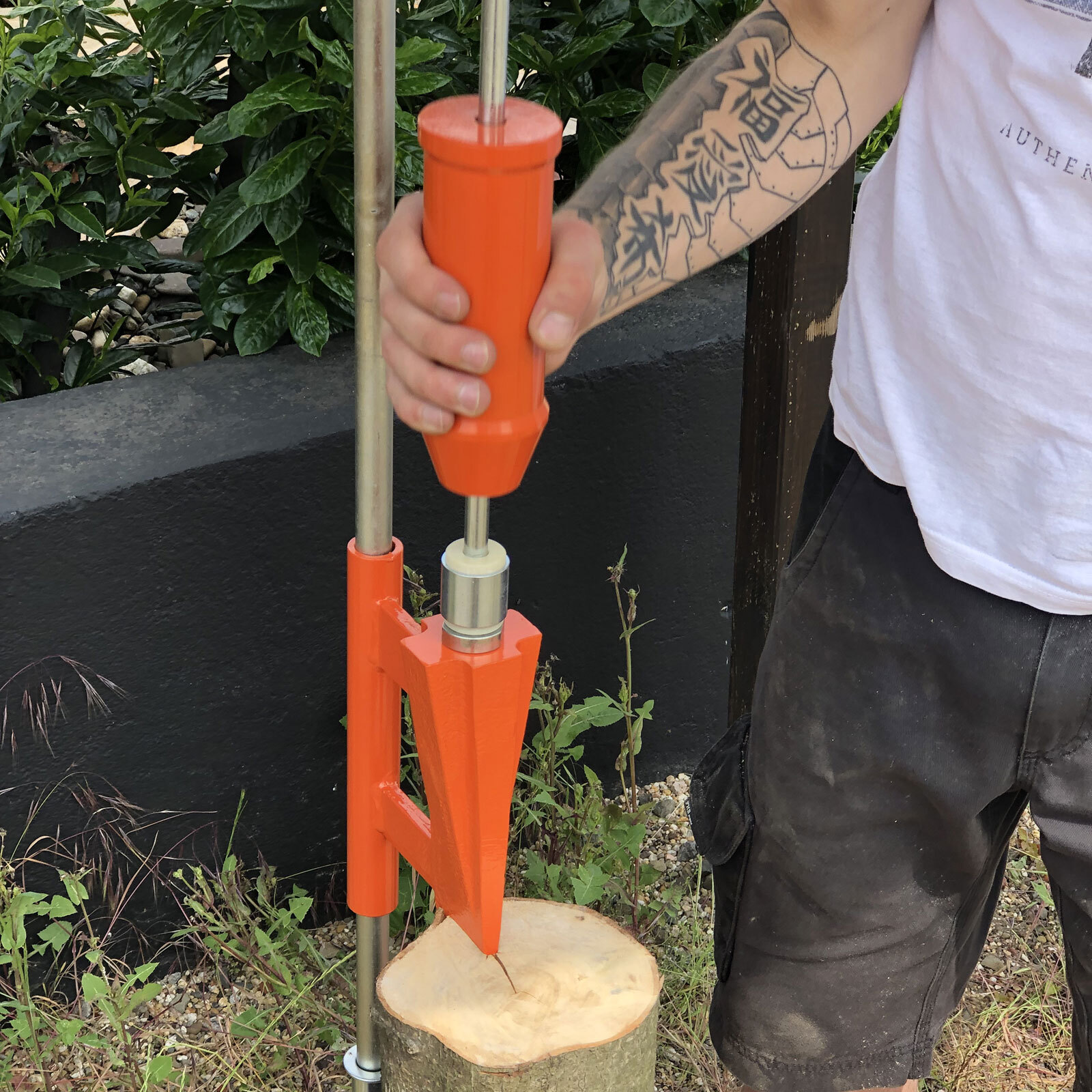 Smart Log Splitter Holzspalter manuell Handspalter Holz Spalter ...