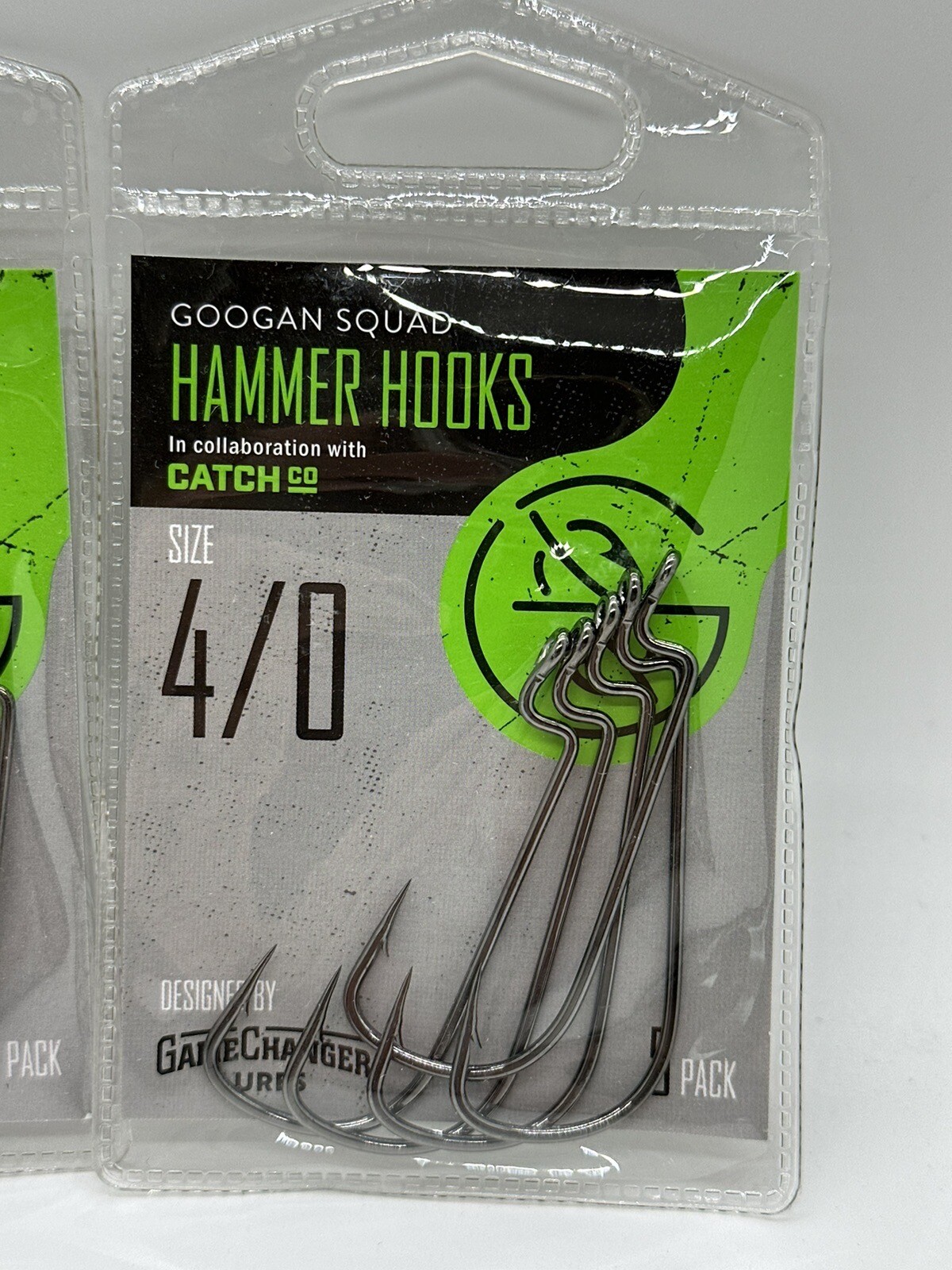 Googan Squad 2/0 4/0 5/0 EWG Hammer Hooks LOT OF 3 PACKS | eBay
