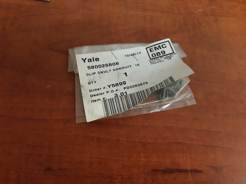 Yale Clip CNVLT Conduit 16 580026808 | eBay
